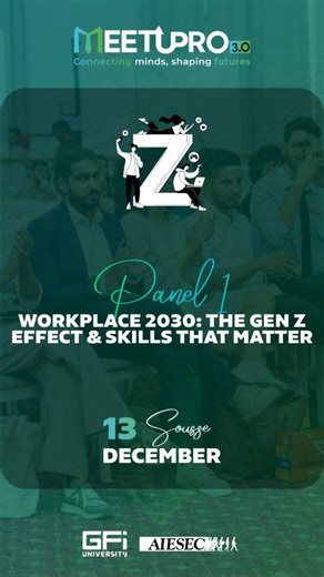 MEETUP PRO 3.0 on Instagram: "One discussion. A generation of impact. Don't miss the Gen Z effect panel at meetuppro! Meetuppro.com"