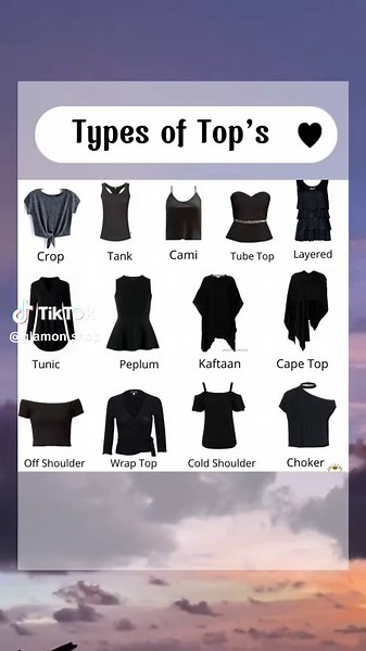 Different Types of Tops: Names and Styles for Women