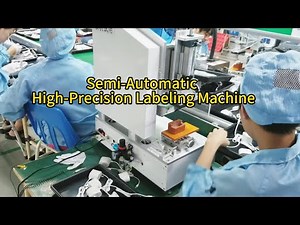 Semi-Automatic High-Precision Labeling Machine | High-Precision Labeling Solutions for Electronics