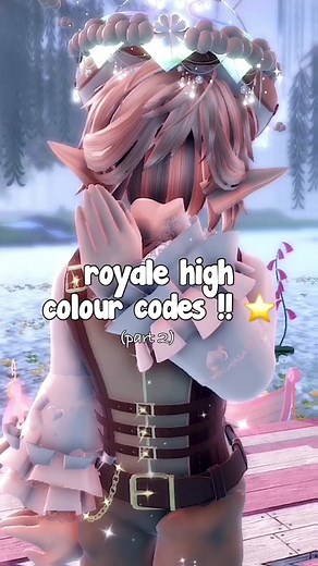 royale high colour codes !!!!!!??! #royalehigh #roblox #colorpalette #colorcode #fyp #sufferedfate