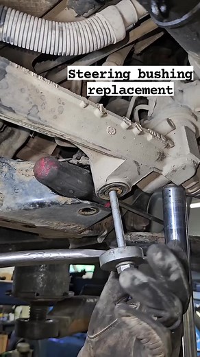 Steering rack bushing replacing tip. #STEM #usedcars | Mechanic QB