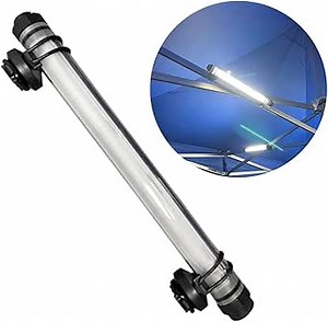 LED Rechargeable Light for Canopy Tent. Portable Camping Light with Multiple Light Settings. Water Resistant LED Battery Light