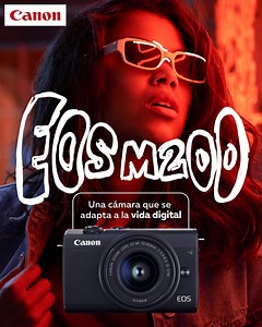 87K views · 273 reactions | Vincula tu EOS M200 a cualquier dispositivo con WiFi o Bluetooth, y comparte al instante tus fotos más creativas.  ¡Conócela acá!  https://bit.ly/2UPY939 | Canon | Facebook