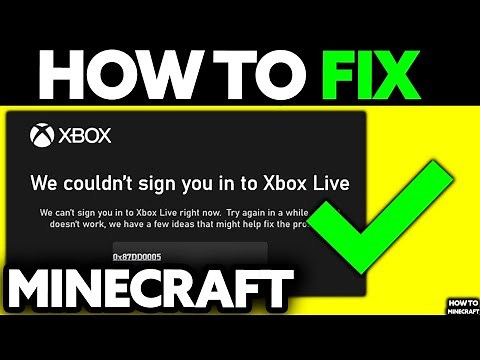 How To FIX Minecraft Launcher XBOX Live Error (2025) - Step by Step