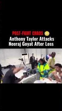 Neeraj Goyat's global punch: victory in Dubai's mega event, defeated American boxer Anthony Taylor