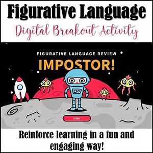 IMPOSTER Style Figurative Language Breakout Game - Fun Way to Learn Poetry