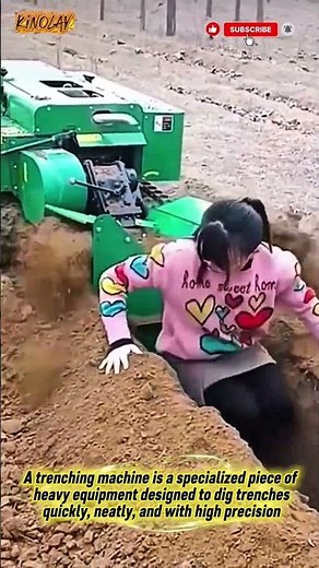 “Trenching Machine – Fast and Precise Excavation for Infrastructure Projects” #innovation #shorts