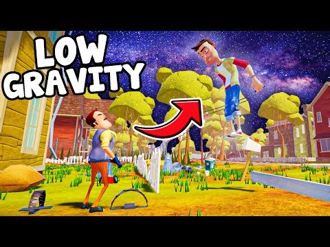 SPACE MODE CHALLENGE in HELLO NEIGHBOR! (Full Game)