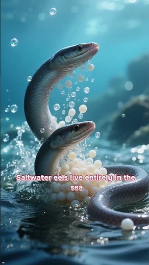 How do eels reproduce? #facts #eels #science