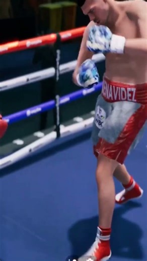 David Benavidez Drops Carl Froch in Undisputed Boxing Game! 🥋 #Shorts | AI Simulation Gameplay