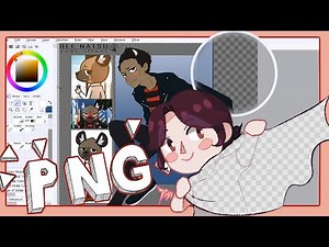 fondo TRANSPARENTE (PNG) en Paint tool Sai 2 ✨