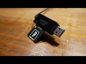 GeekGo SD and MicroSD Card Reader Full Review and Demo