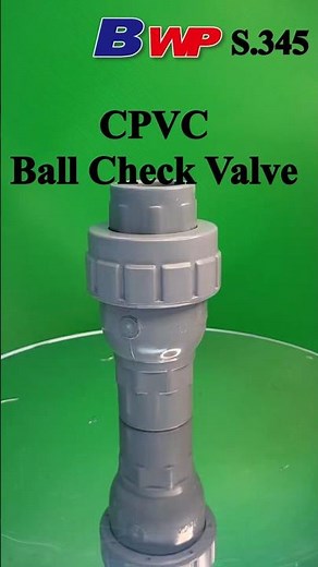 CPVC Ball Check Valve Socket type. HERSHEY. BWP