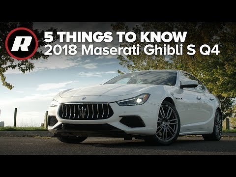 2018 Maserati Ghibli: 5 things you need to know