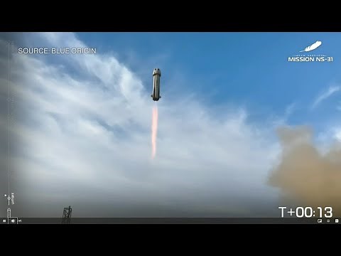 Blue Origin Rocket Sends Katy Perry to Edge of Space