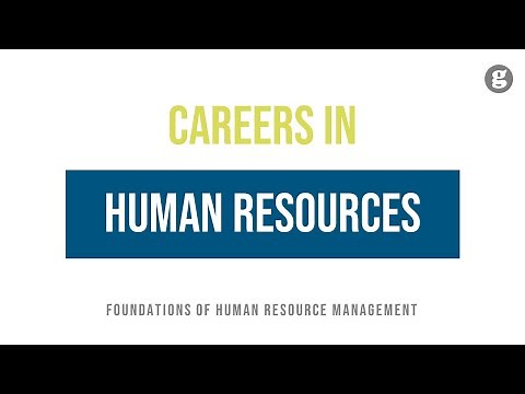 Careers in Human Resource Management