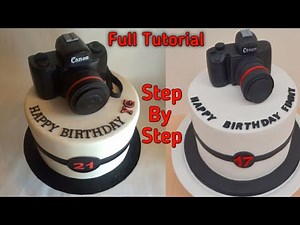 3D CAMERA CAKE | Camera Cake Tutorial | Camera Theme Cake | Seller FactG