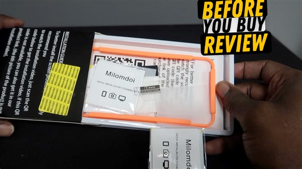 Watch Check out my review on Milomdoi Screen Protector on Amazon Live