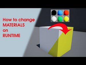 UE4 Tutorial - Change Materials On Runtime