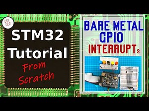 102 - STM32 GPIO Bare Metal Interrupts IRQ EXPLAINED | Comprehensive Tutorial & Project Examples 💡