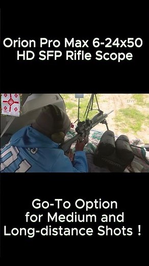 Vector Optics | Orion Pro Max 6-24x50 HD SFP Rifle Scope (SCOL -63) – Built for Precision!