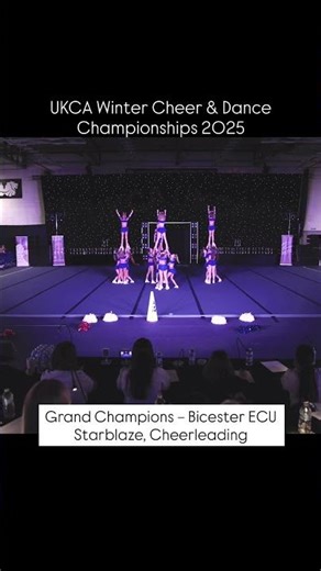 Grand Champions – Bicester ECU Starblaze, Cheerleading