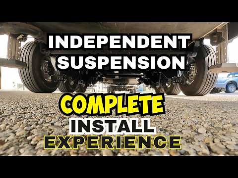 MORryde Independent Suspension System COMPLETE RV Installation & Camping EXPERIENCE