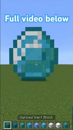 I made this Diamond Pixel Art in Minecraft! #tutorial #minecraft