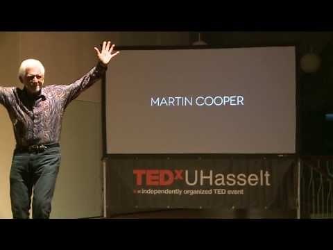 The father of the cell phone: Martin Cooper at TEDxUHasseltSalon