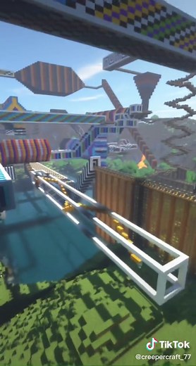 Building a Roller Coaster in Minecraft | Part 13!