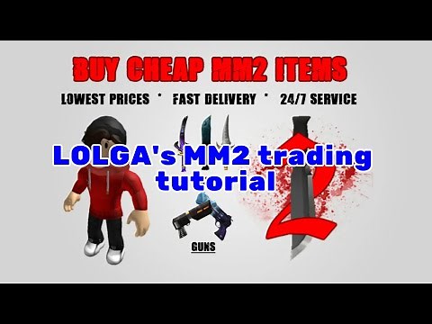 LOLGA's MM2 trading tutorial.(How To Claim your MM2 items Order on LOLGA)