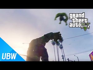 GTA5 어벤져스 헐크 모드