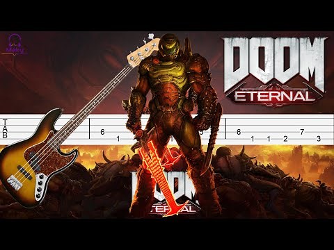 Doom Eternal - The Only Thing They Fear Is You [Bass Tabs Tutorial]