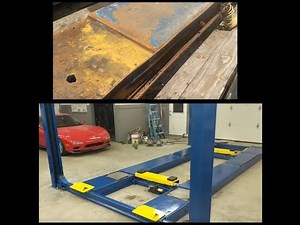 Restoring a 30 year old Rotary 4 Post Alignment Lift