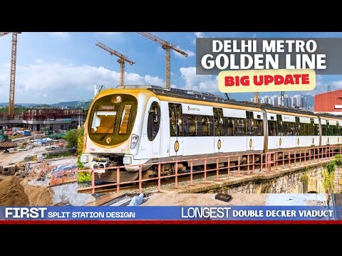 Delhi Metro Golden Line BIG UPDATE 🚇 | Saket–Sangam Vihar–Tughlakabad Ground Reality