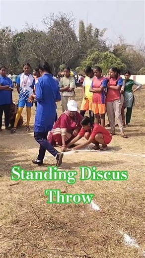 #Standing Discus Throw #Shorts#G.d.h.s.s, Kusumi.