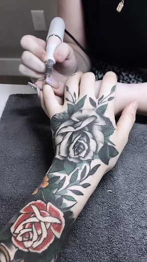 Gothic Vampire Nail Art Ideas | Red and Black Coffin Nails