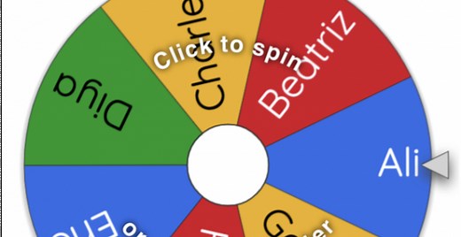 Teaching Tips Thursday: Wheel of Names
