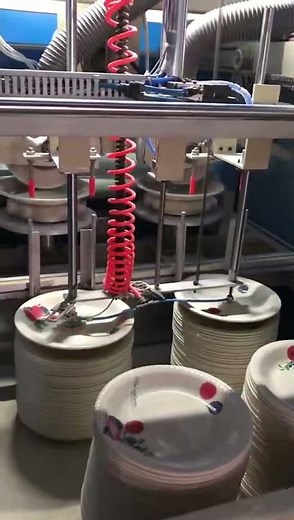 🎥 Melamine Tableware Edge Polishing – Fully Automated | Factory Real Footage #melaminedinnerware