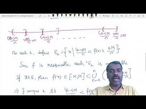 Measure and Integration 12 - Lebesgue integral of bounded function