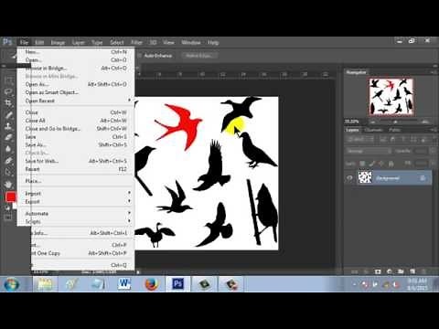 How to change color using quick selection tool in Photoshop