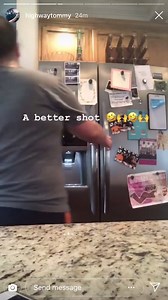 Tommy scared his roomie pretty bad 🤣🤣🤣 DON’T HIDE IN A FRIDGE—Tommy didn’t know, but it can be really dangerous. | SiriusXM The Highway