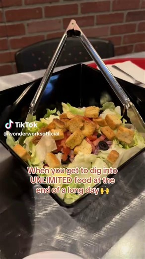 YUM!!! Don’t miss The Outta Control Dinner Show at WonderWorks Orlando.  #thankgod #allyoucaneat #yum #pizzatime #dinnershow #dinner #orlando #fyp #unlimited #foodtiktok | The Outta Control Magic Dinner Show | Facebook