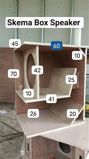 skema Box Speaker 15 inch Subwoofer #box #boxspeaker