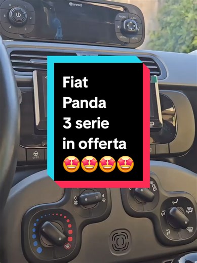 Offerta Fiat Panda 3° Serie a 165€ | Autoradio Android e Carplay