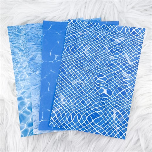 Pool Water - A5 Matte Sticker Paper (set of 4) - Etsy