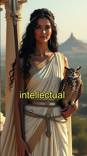 Athena Goddess of Wisdom, War Strategy and Craft in Greek Mythology #athena #greekgoddess #goddesses