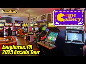Game Gallery (Langhorne PA), November 2025 arcade re-tour, new 4K full walkthrough