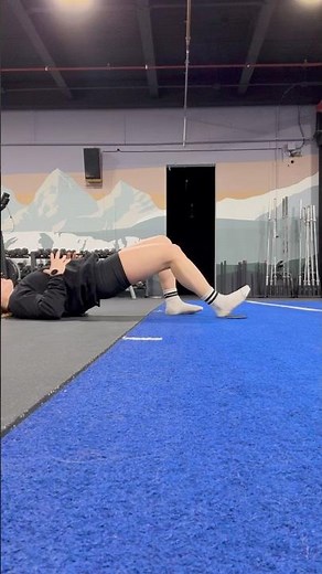Hamstring slides for glute strength