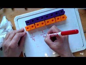 Demonstrating Fractions using Connected Cubes